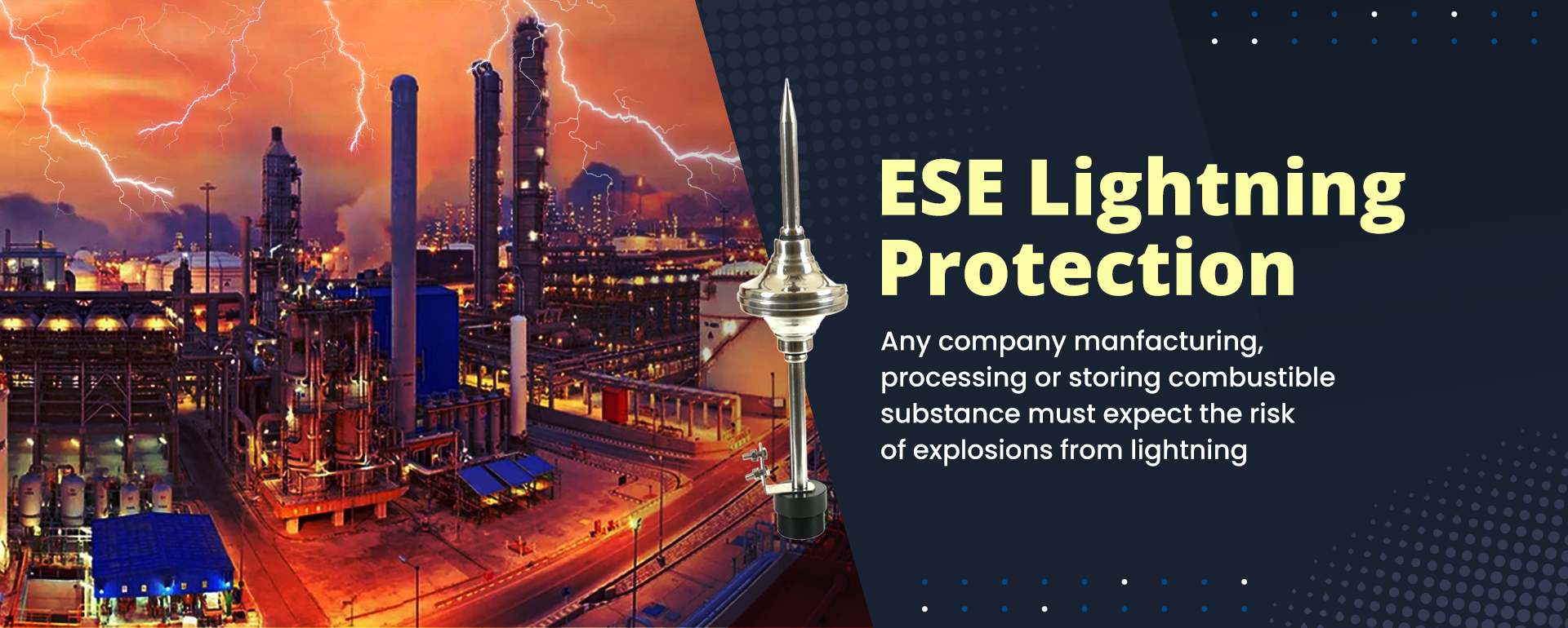 Lightning Arrester, Earthing Equipment, Surge protection devices in India