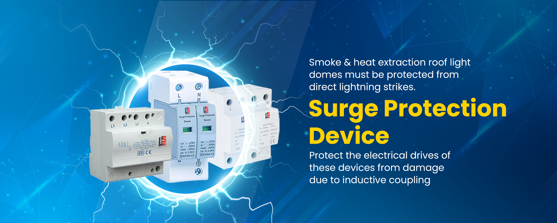 Lightning Arrester, Earthing Equipment, Surge protection devices in India